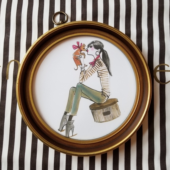 henri bendel | Accessories | Authentic Henri Bendel Girl With Dog Store ...